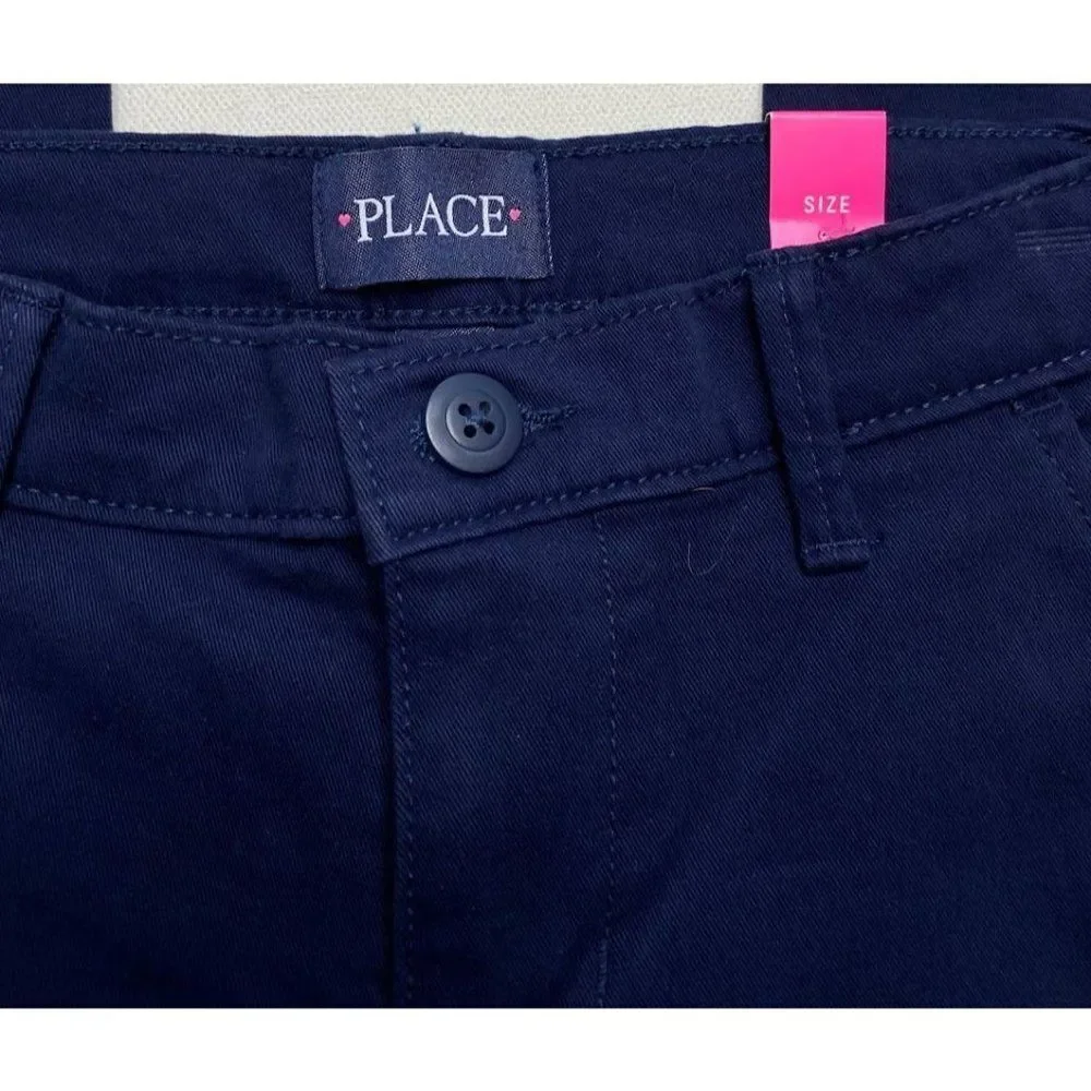 Childrens Placee | Bottoms | Childrensplacegirls Bluechino Pants School ...